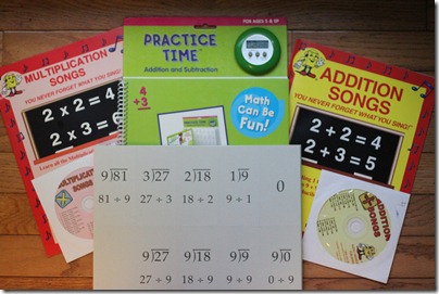 Learning Math Facts {Giveaway}